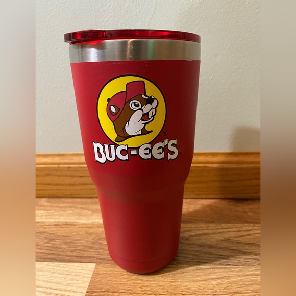 BUC-EE'S | Dining | Bucees Red Stainless Steel Tumbler With Bucky The ...